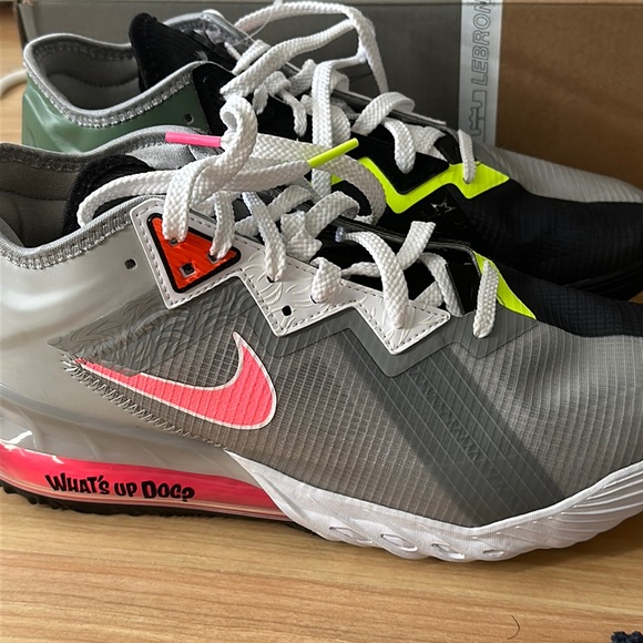 Nike | Shoes | Space Jam Nike Lebron Xviii Low Lt Smoke Grey Sunset ...